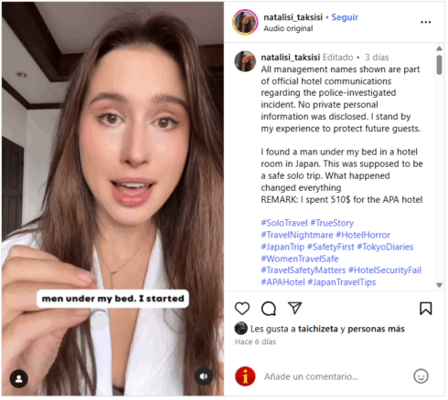 "Un hombre bajo la cama": el caso de una influencer ucraniana en un ...