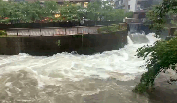 Alerta máxima en Tokio por desbordamiento del río Meguro y afluentes ...